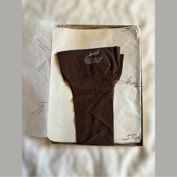 Hanes | Accessories | 2 Pair Of 8s Vintage Old Stock Hanes Cantrece ...